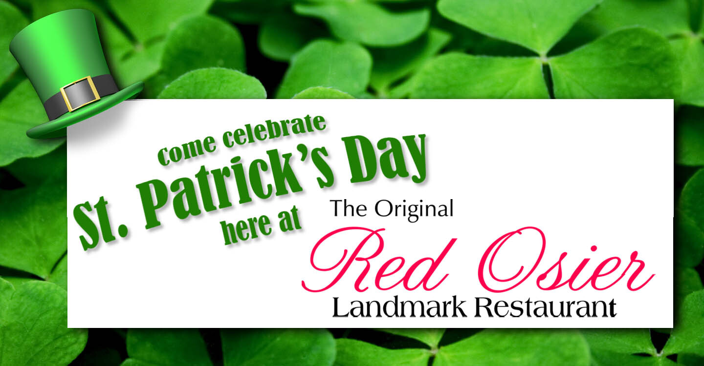 Specials - The Red Osier Landmark Restaurant