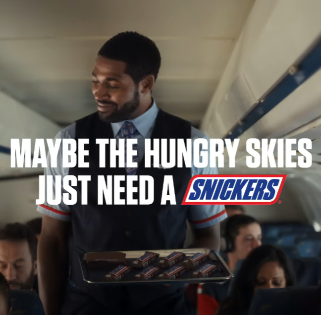 Snickers on Every Flight? New Campaign Pushes Idea